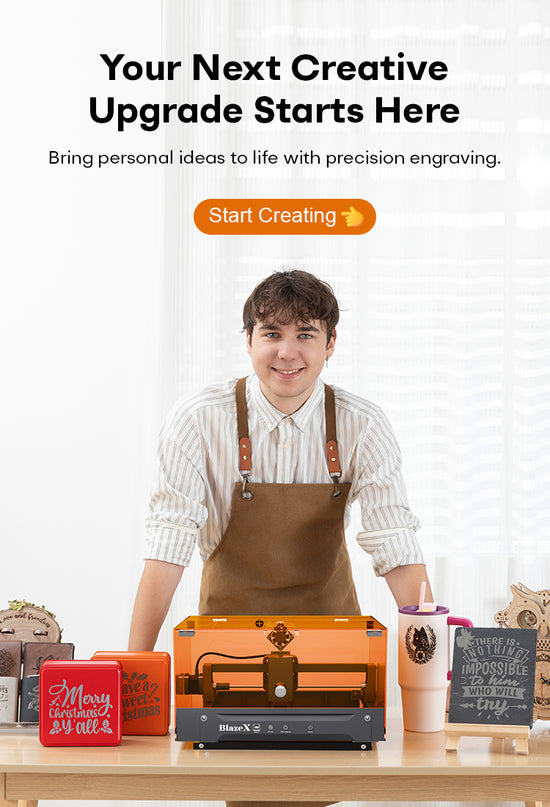 BlazeX Laser Engraver & Cutter | High-Precision Desktop Laser Machine